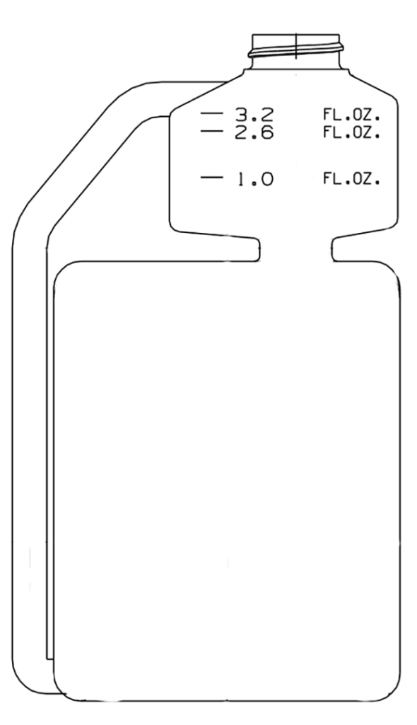 20096 20oz 28-400 HDPE Single Neck Bettix - Silgan Plastics